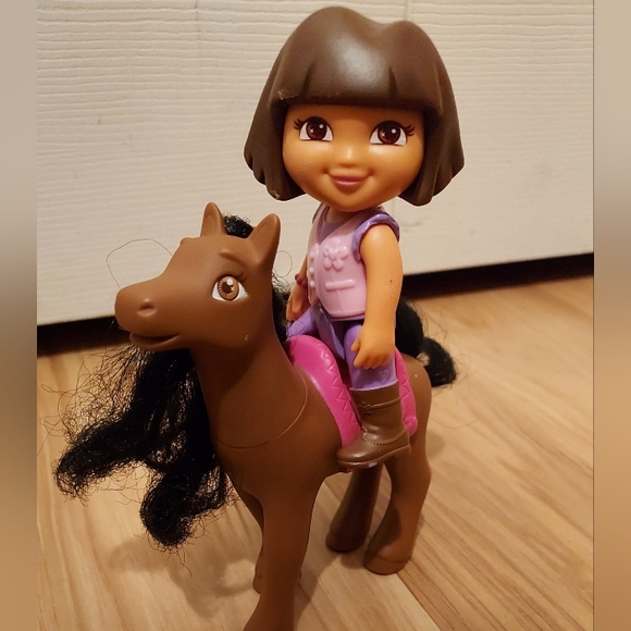 Mattel | Toys | Dora The Explorer Pony Adventure Dora And Apple The ...